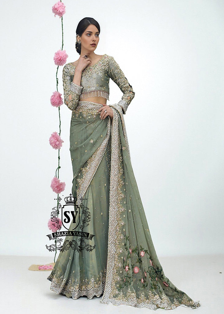 Pakistani Bridal Saree Wedding Saree Cardiff Wales UK Pakistani ...
